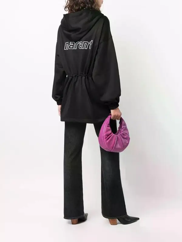 MARANT ETOILE Logo-print Hooded Jacket