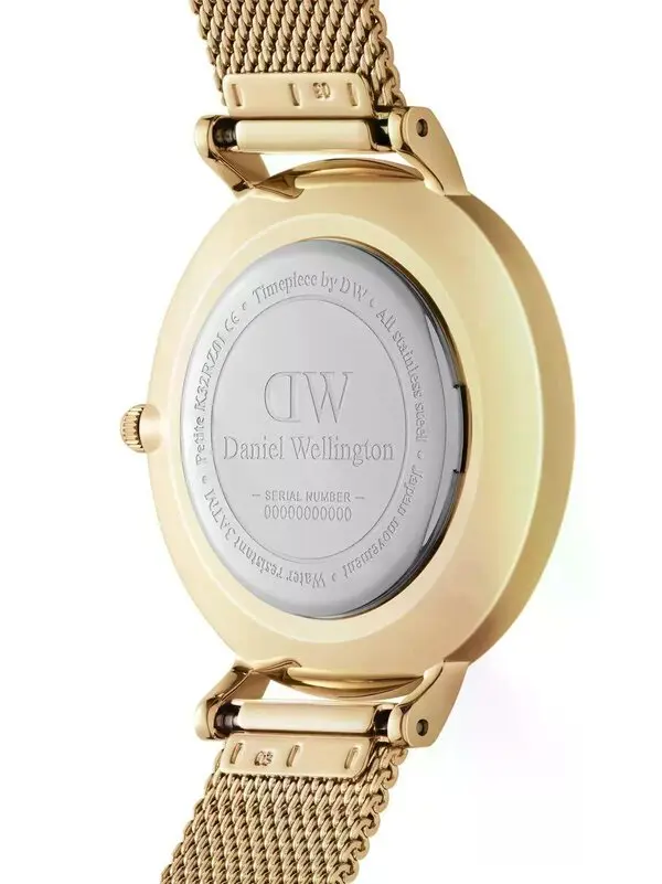 DANIEL WELLINGTON Petite Evergold 36mm Watch - Black