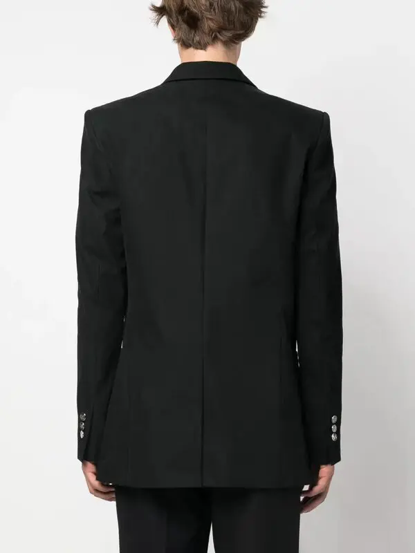 Balmain Double-breasted Cotton Blazer