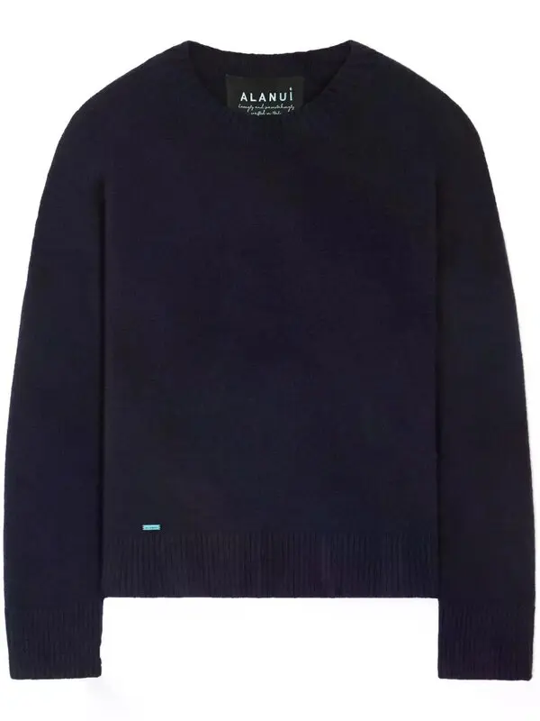 Alanui Cashmere-blend Jumper With Ribbed Edges