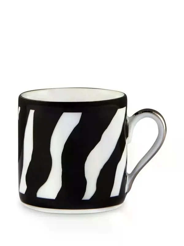 Dolce & Gabbana Zebra-print Espresso-saucer Set