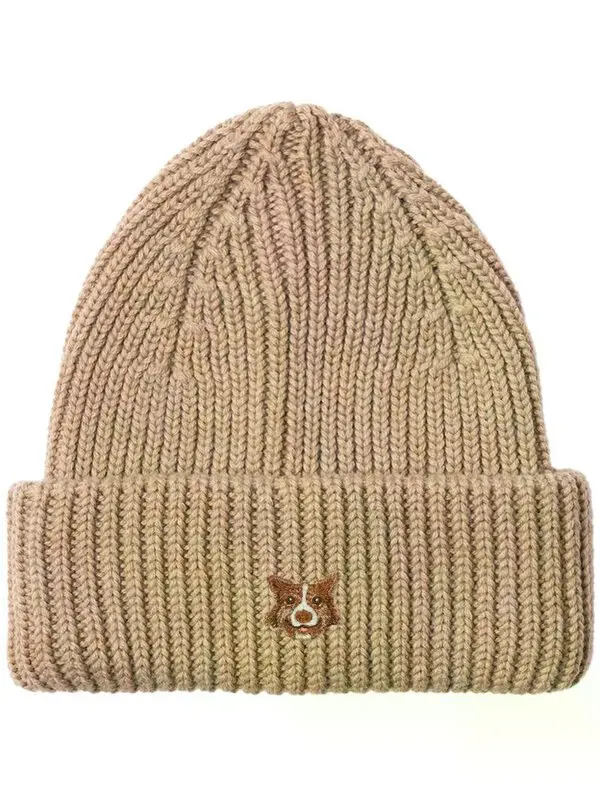 PELO FOUNDATION Mongrel Ribbed Merino Wool Beanie - Neutrals