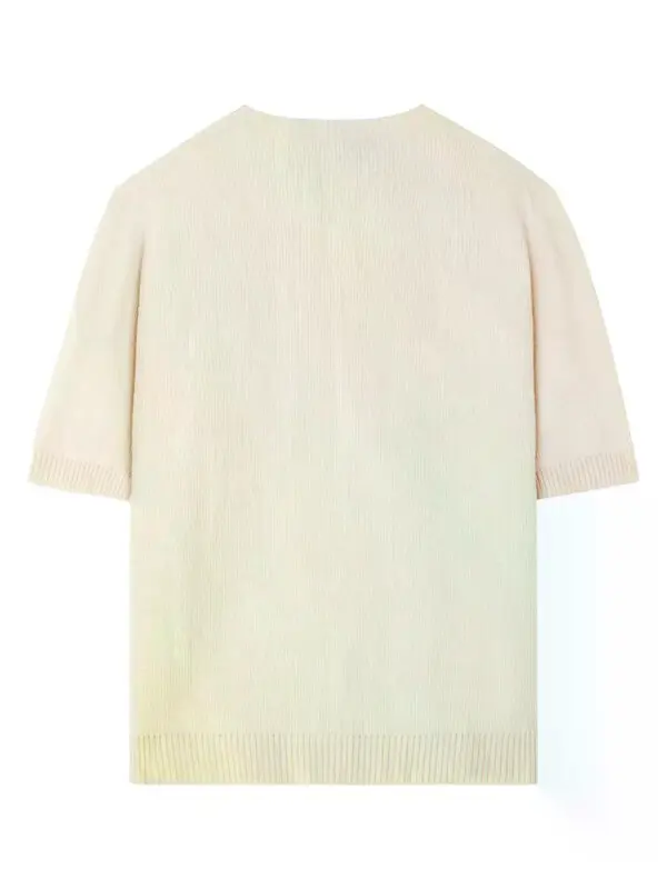 Alanui Ribbed Knit T-shirt