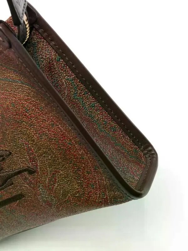 Etro Pegaso-embroidered Paisley-print Tote Bag