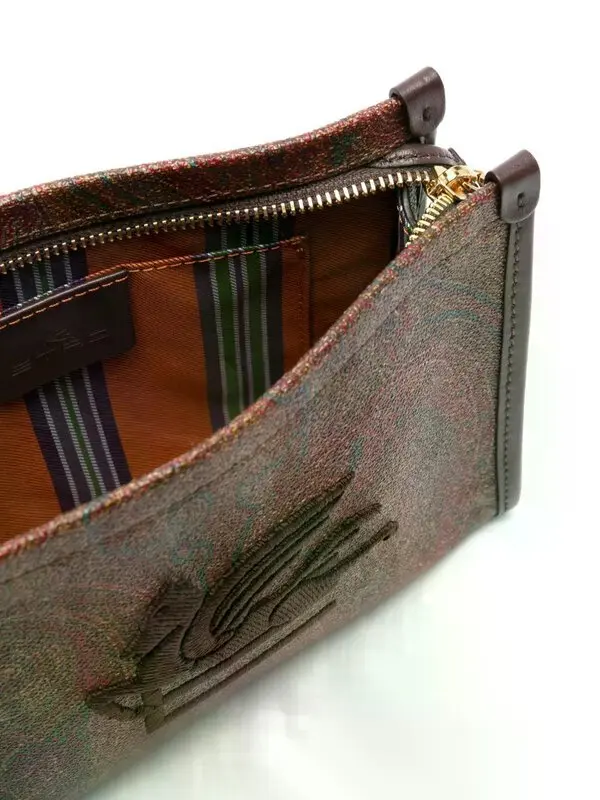 Etro Pegaso-embroidered Paisley-print Tote Bag