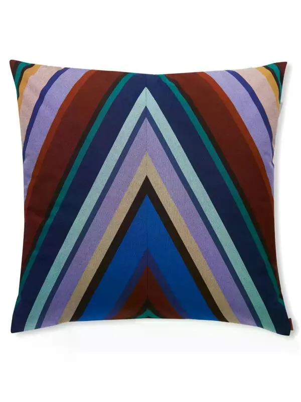 Missoni Notturno Striped Outdoor Cushion - Blue