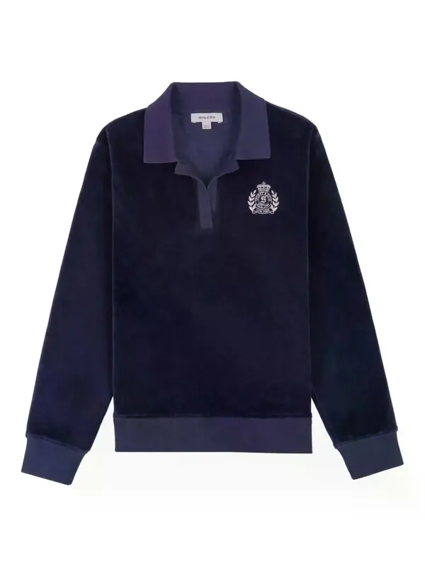 SPORTY & RICH Ny Crest Sweatshirt