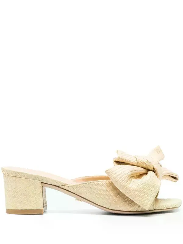 STUART WEITZMAN Loveknot 50 Block Slides