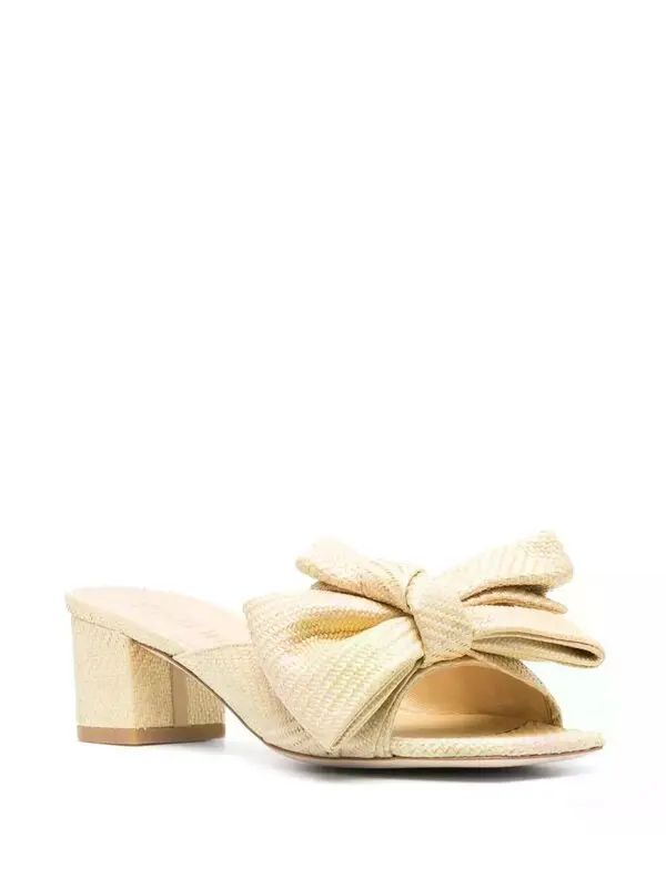 STUART WEITZMAN Loveknot 50 Block Slides