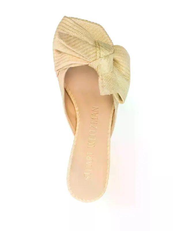 STUART WEITZMAN Loveknot 50 Block Slides