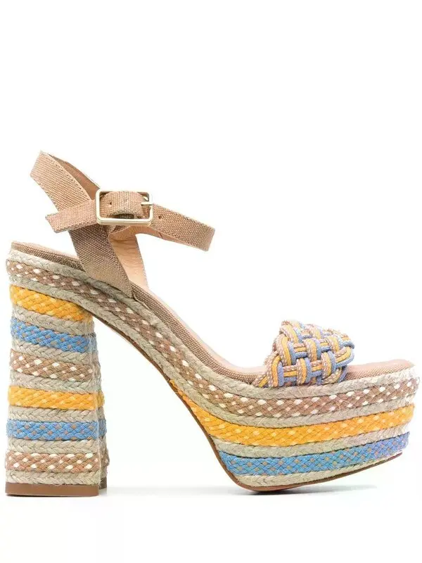 CastaÑer 140mm Anne Braided Sandals