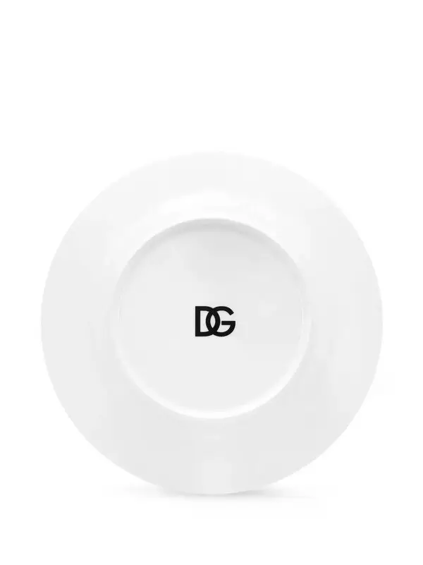 Dolce & Gabbana Logo-print Dinner Plate