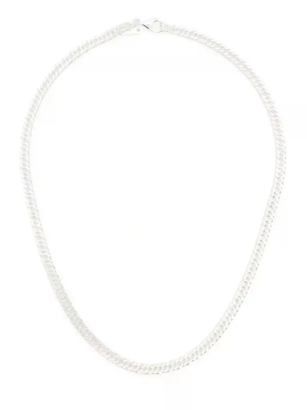 HATTON LABS Mini Cuban Chain Necklace - Silver