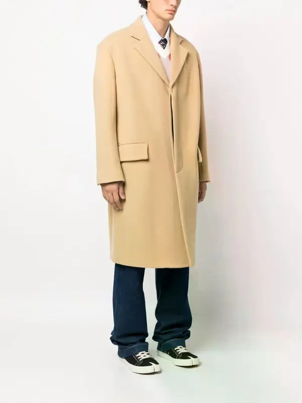 Marni Notched-lapels Single-breasted Coat