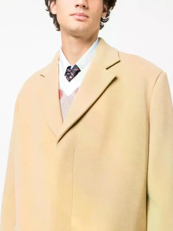 Marni Notched-lapels Single-breasted Coat