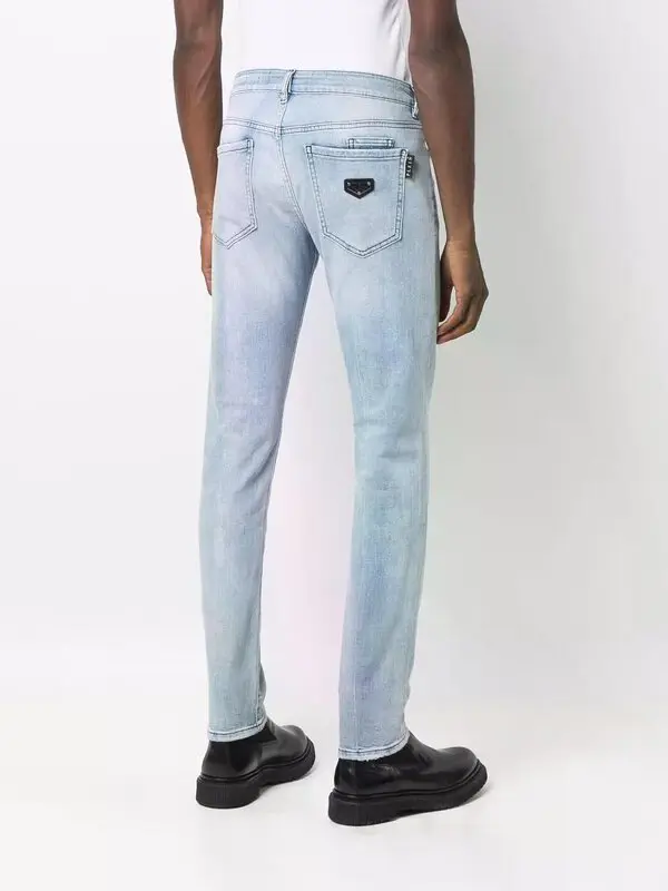 Philipp Plein Logo-plaque Skinny Jeans