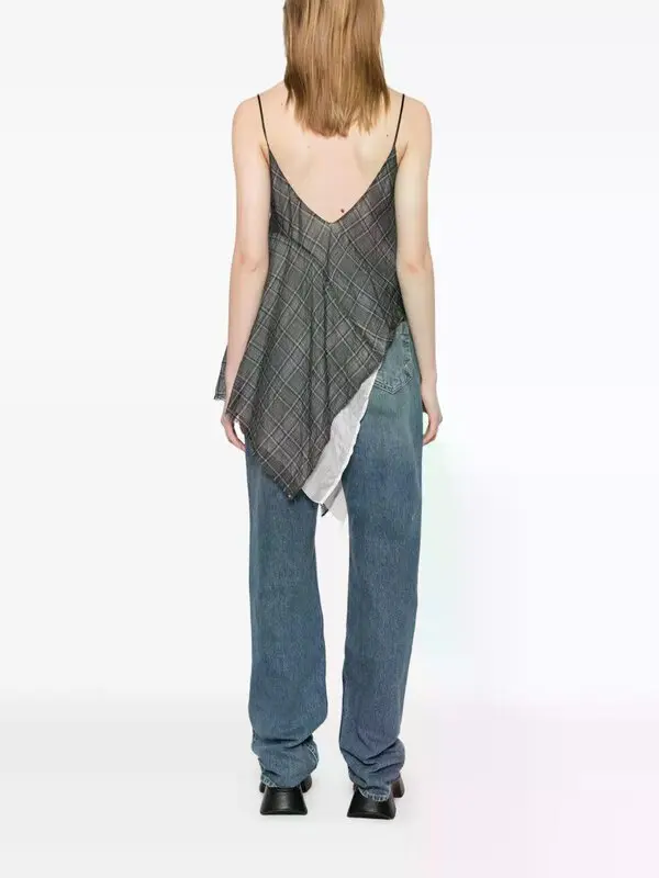 MARC LE BIHAN Checked Top