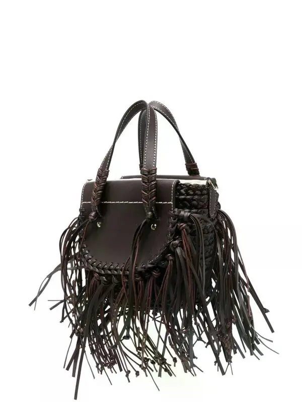 CUBA LAB Habanera Bucket Bag - Brown