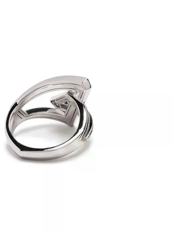 Stephen Webster 18kt White Gold Vertigo Obtuse Diamond Ring