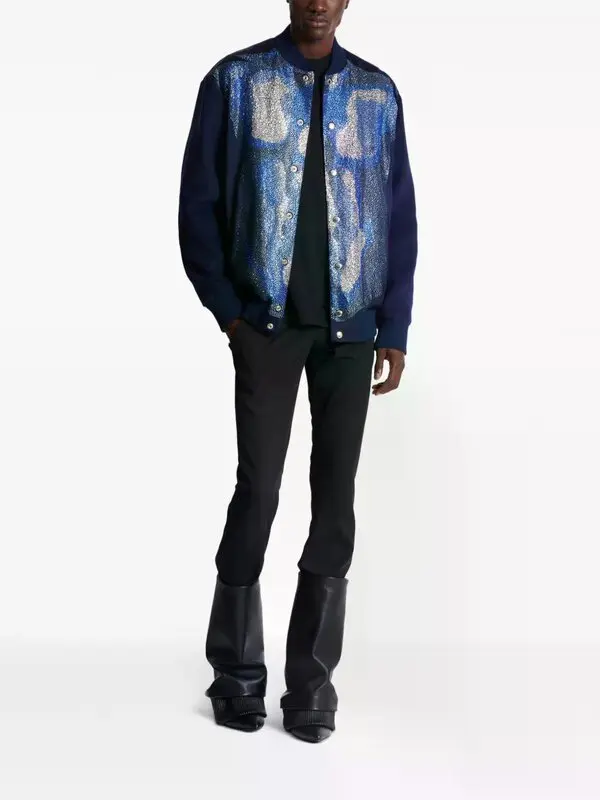 Balmain Trompe L'oeil-print Jacket