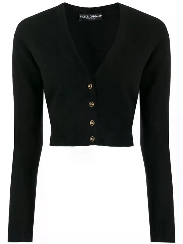 Dolce & Gabbana Cropped Cashmere Cardigan