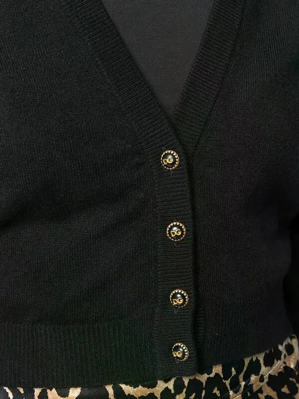 Dolce & Gabbana Cropped Cashmere Cardigan