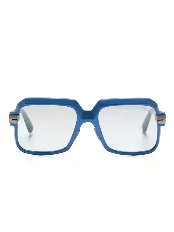 Cazal 607/3 Square-frame Sunglasses - Blue