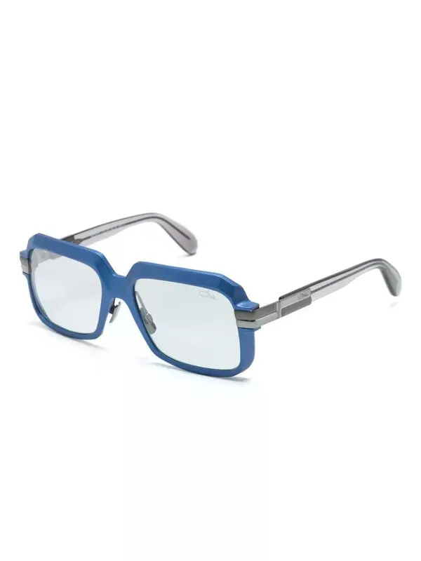Cazal 607/3 Square-frame Sunglasses - Blue