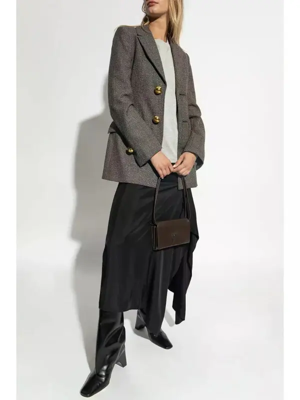 AMI Paris Single-breasted Virgin Wool Blazer