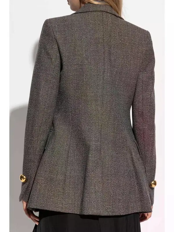 AMI Paris Single-breasted Virgin Wool Blazer