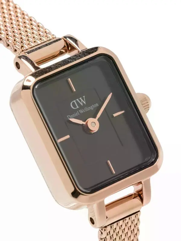 DANIEL WELLINGTON Quadro Mini Watch - Black