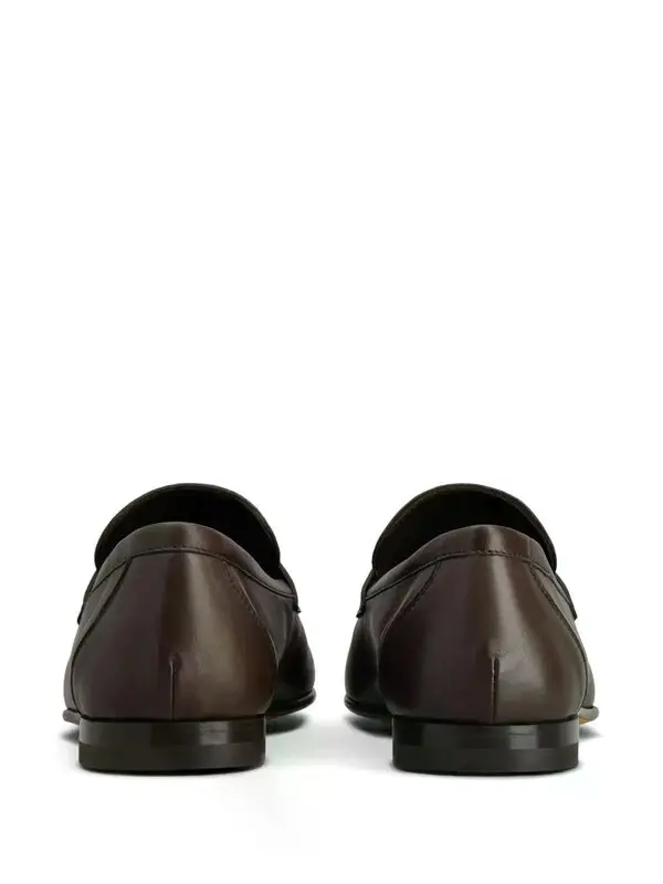 TOD'S Leather Loafers - Brown