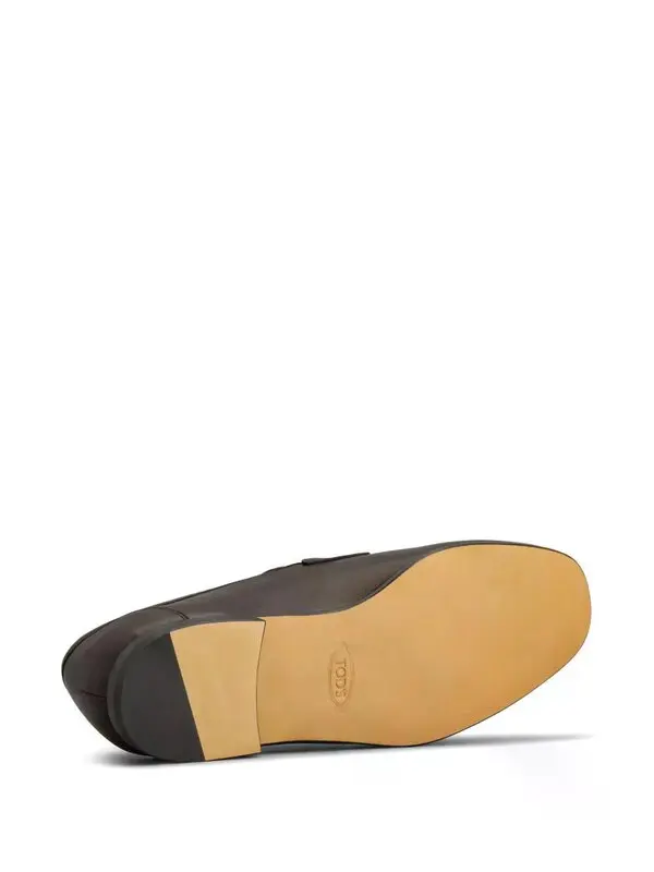 TOD'S Leather Loafers - Brown