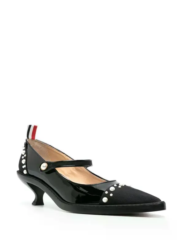 Thom Browne 70mm Pearl-detail Pumps
