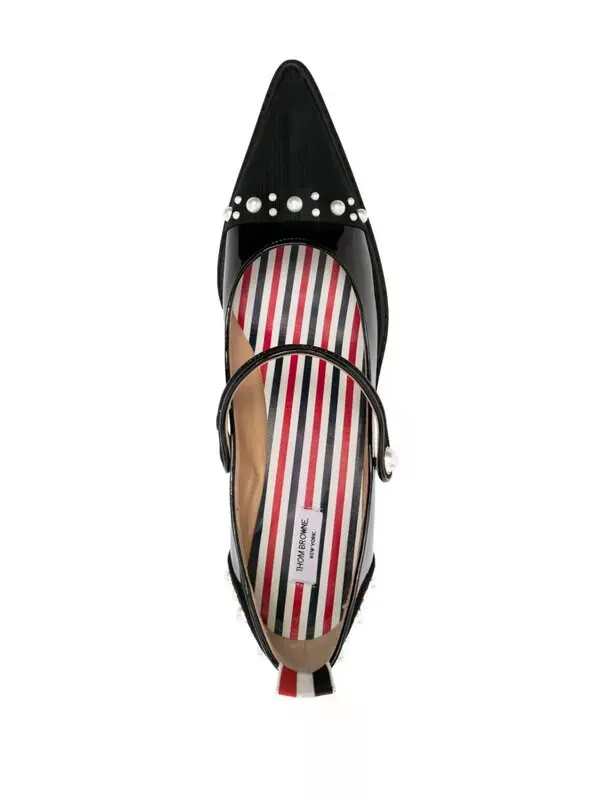 Thom Browne 70mm Pearl-detail Pumps