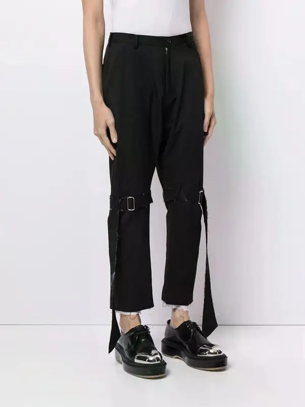 SULVAM Buckle-embellished Trousers