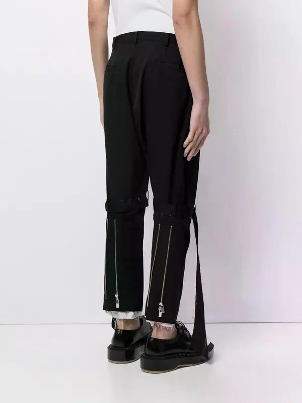 SULVAM Buckle-embellished Trousers