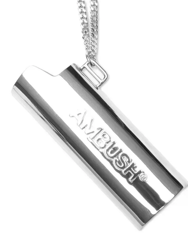 AMBUSH Engraved-logo Whistle Necklace