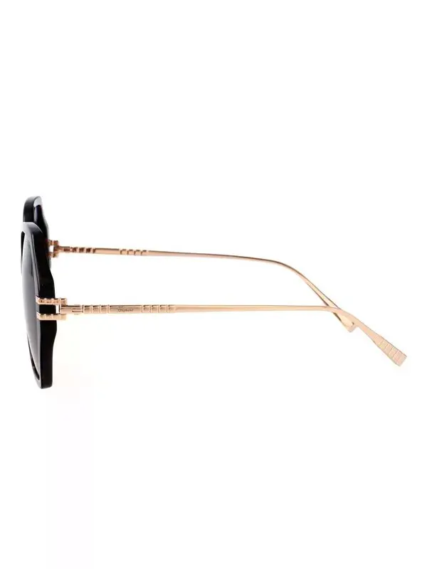 Chopard Geometric Frame Sunglasses