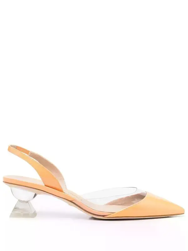 STUART WEITZMAN Lucite Sculpt Pumps