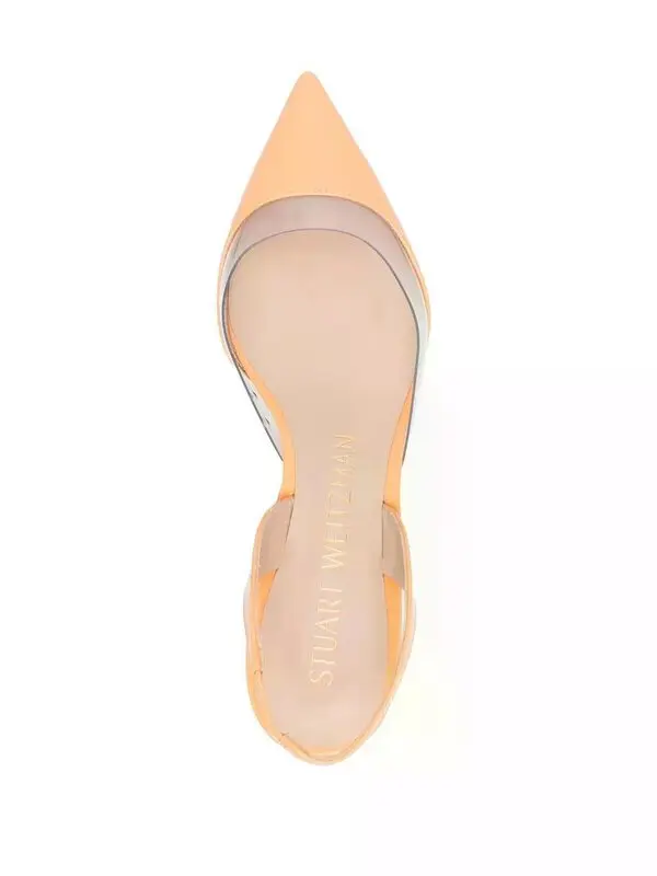 STUART WEITZMAN Lucite Sculpt Pumps