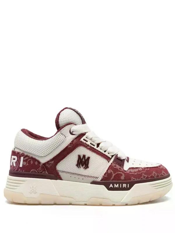 Amiri Bandana Denim Sneakers