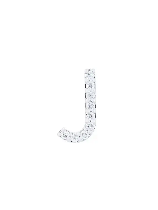 ALINKA 18kt White Gold Id Diamond Stud Earring - Metallic
