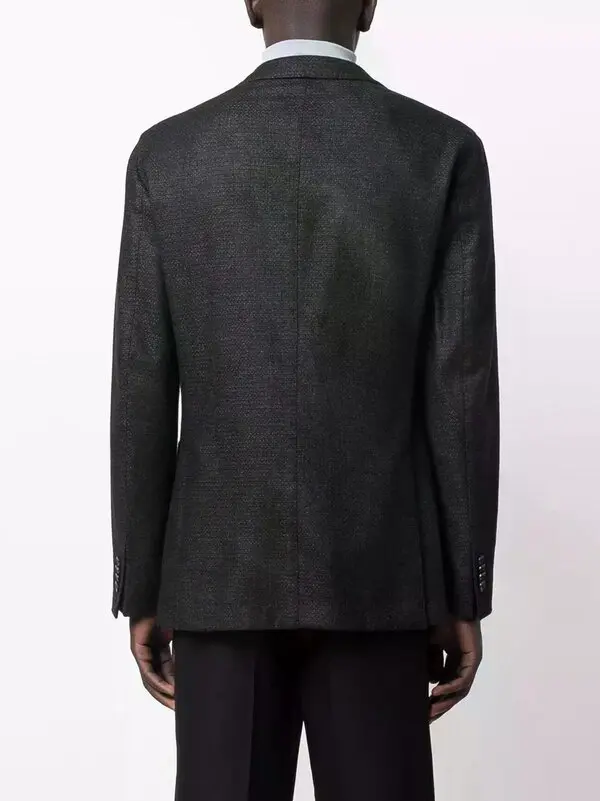 Boglioli Notched-lapels Single-breasted Blazer - Grey