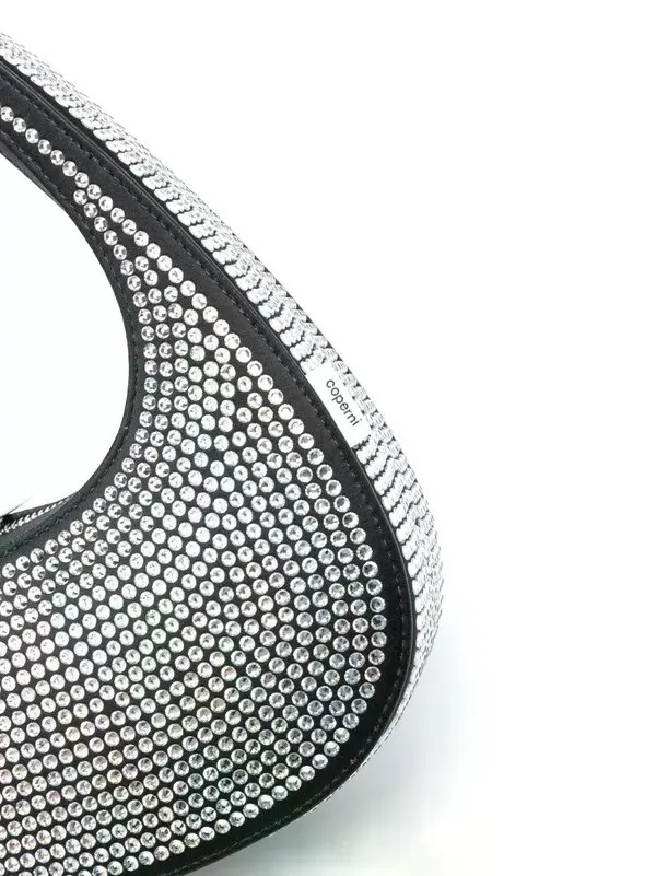 Coperni Mini Swipe Rhinestone-embellished Tote Bag