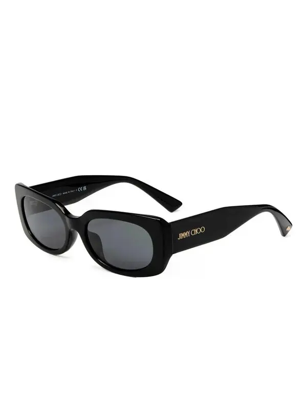 JIMMY CHOO Emeline Rectangle Frame Sunglasses