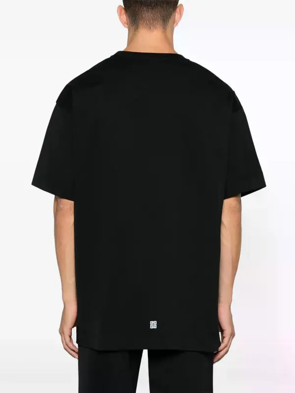 Givenchy T-shirt In Cotton Flowers