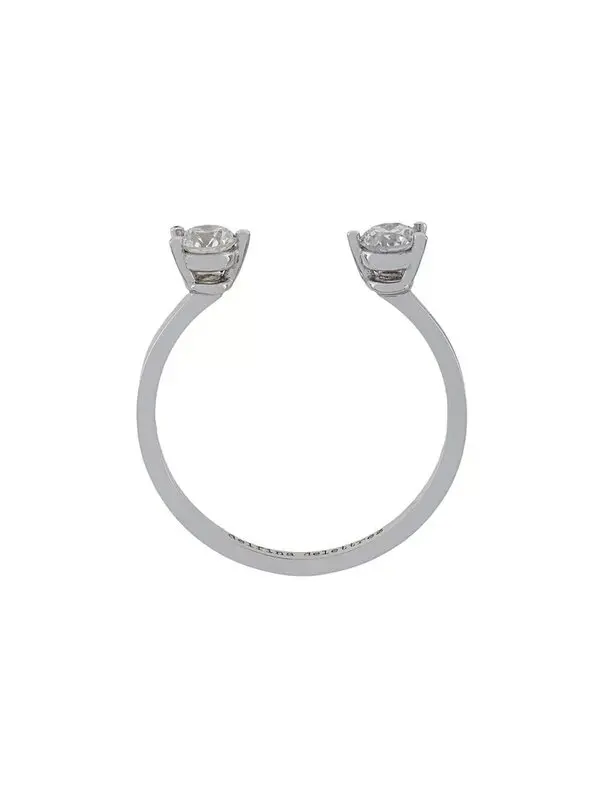 Delfina Delettrez Dots Diamond Ring - Metallic