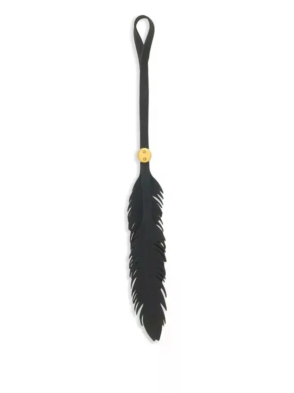 Marni Feather Leather Charm