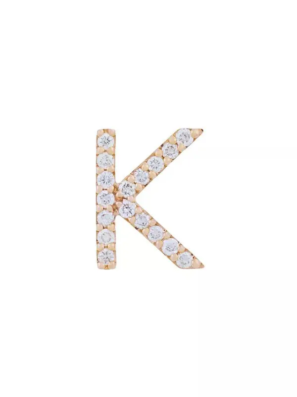 ALINKA 18kt Gold Id Diamond Stud Earring - Metallic